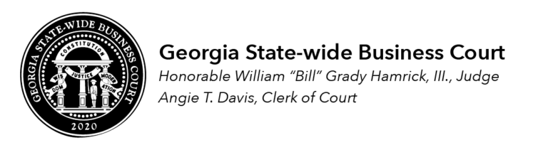 The Georgia State-wide Business Court